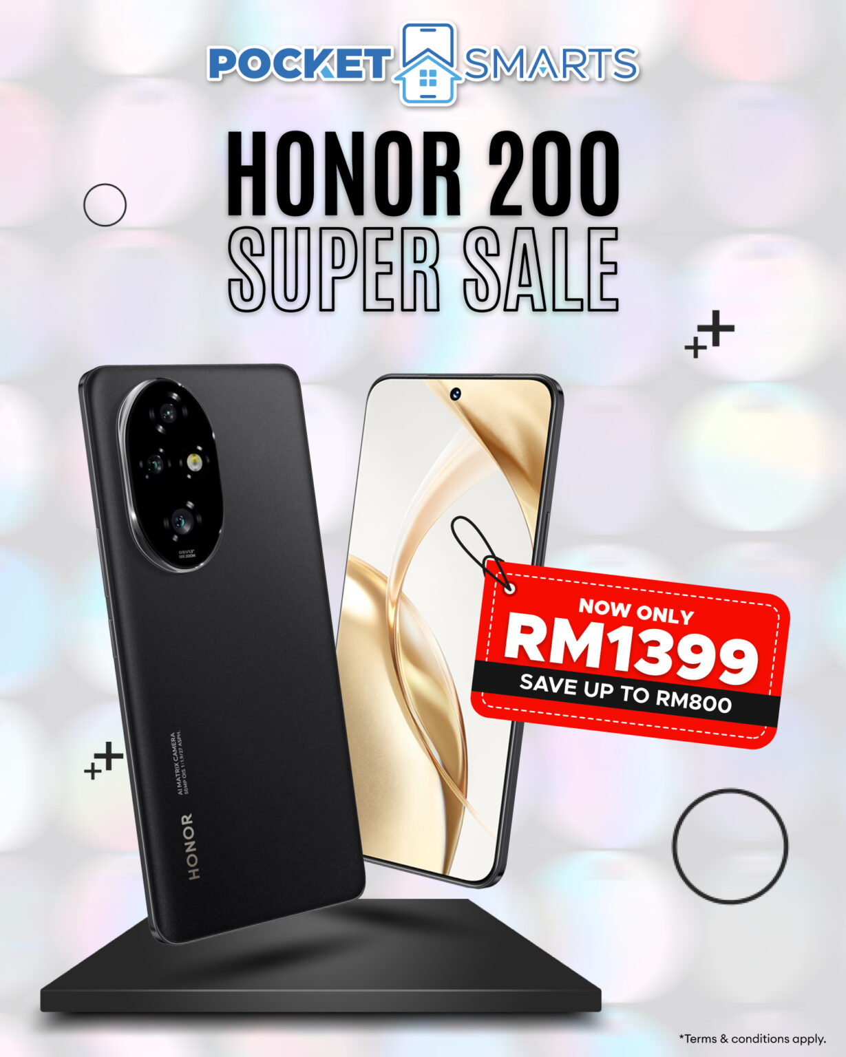 HONOR 200 512GB @ RM1399 only! - Pocketsmarts Sdn Bhd