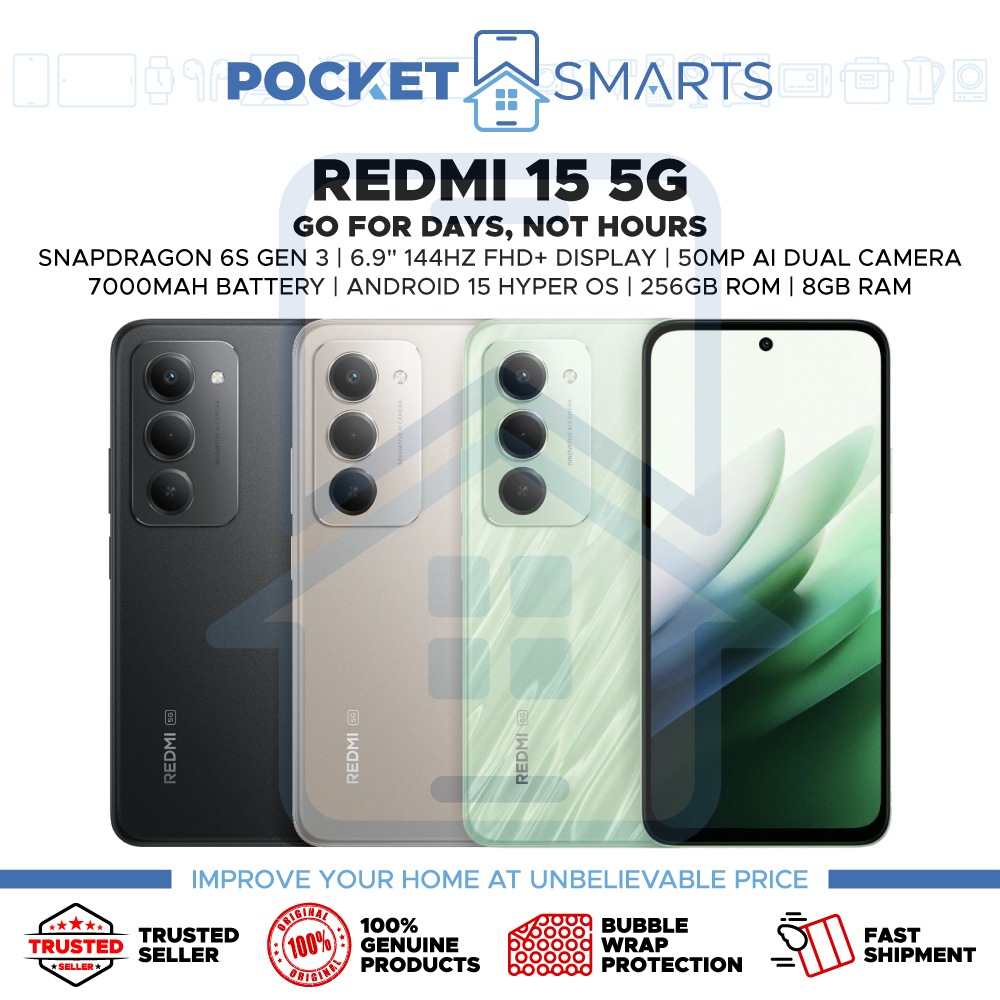 Redmi 15 5G - Pocketsmarts Sdn Bhd